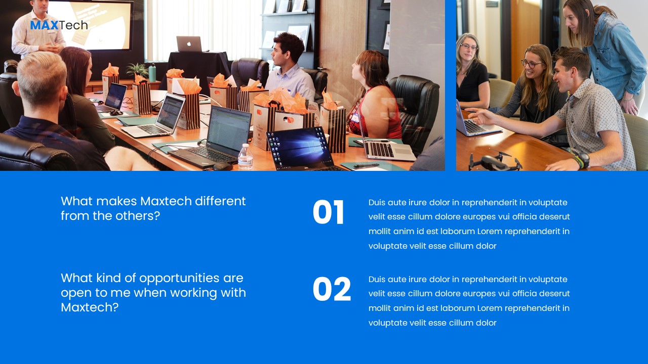 MaxTech - Business PowerPoint Template, Presentation Templates ...