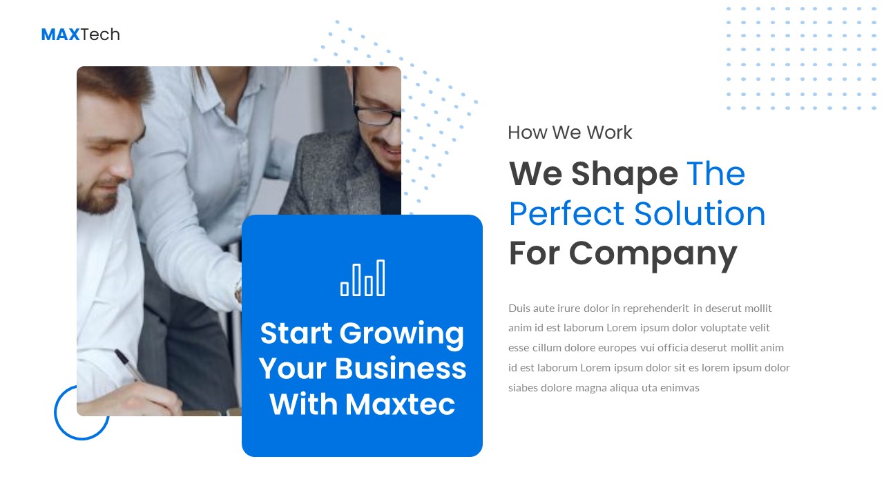 MaxTech - Business PowerPoint Template, Presentation Templates ...