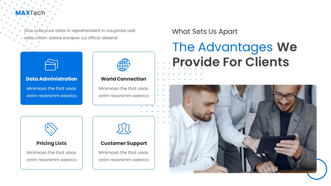 MaxTech - Business PowerPoint Template, Presentation Templates ...