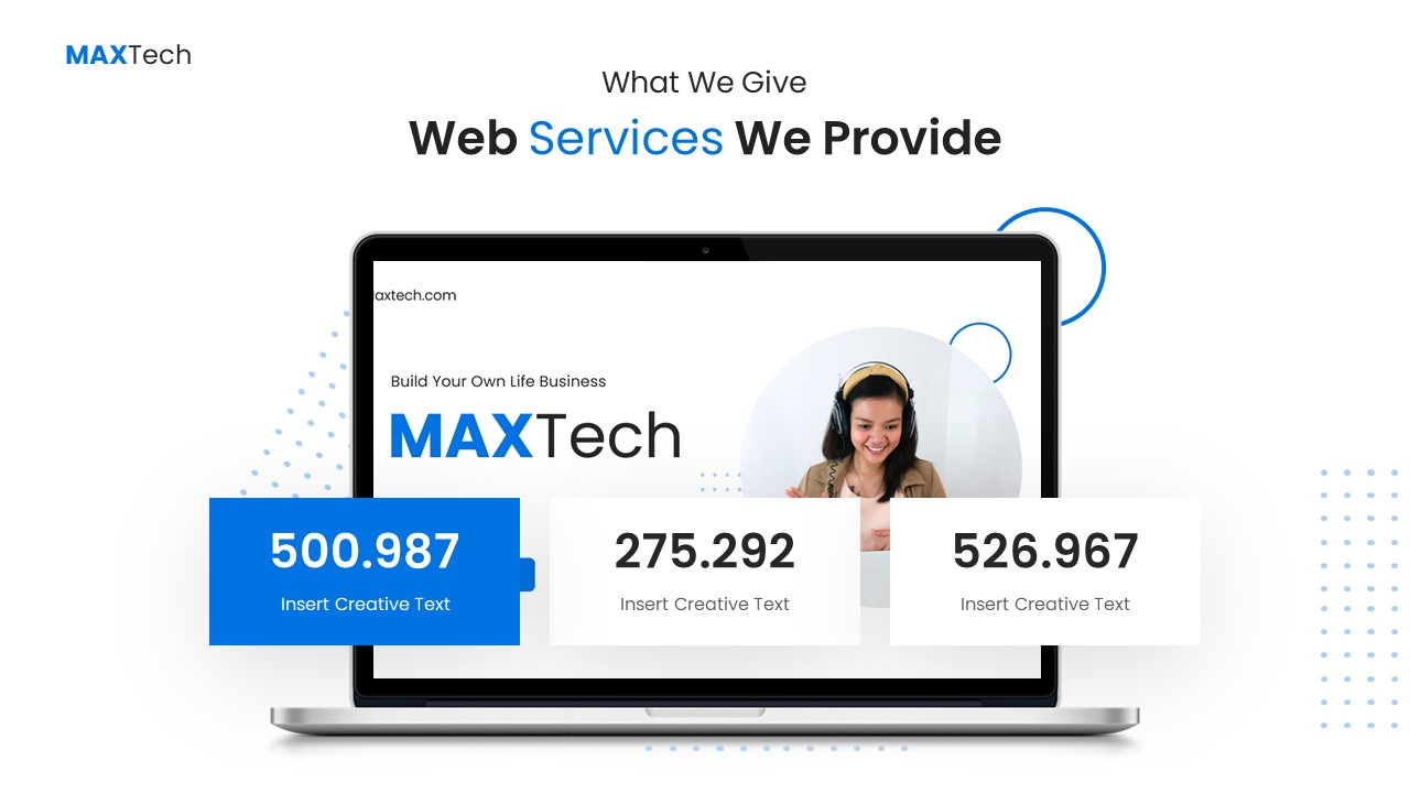 MaxTech - Business PowerPoint Template, Presentation Templates ...