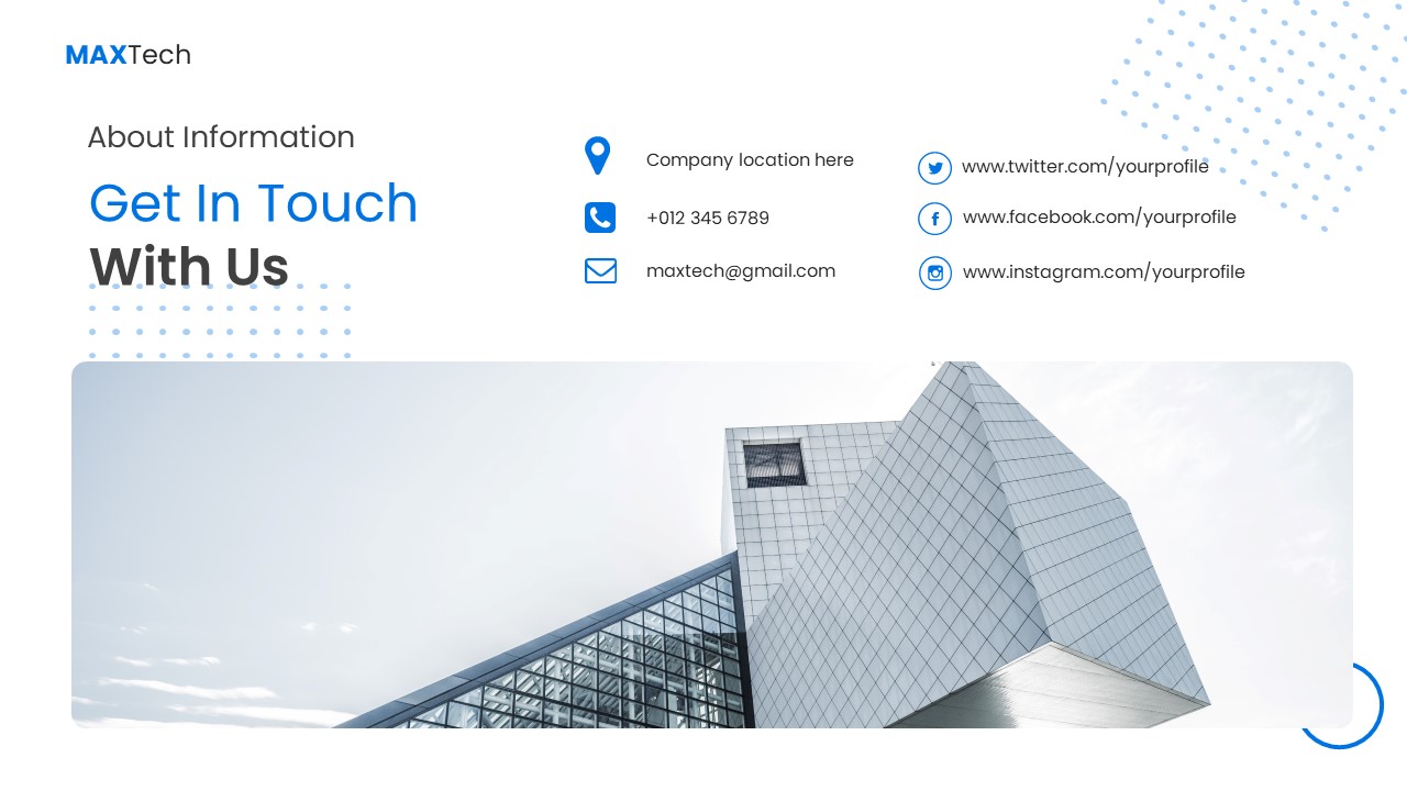 MaxTech - Business PowerPoint Template, Presentation Templates ...