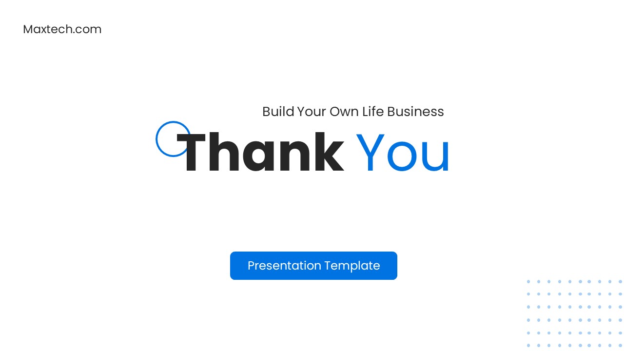 MaxTech - Business PowerPoint Template, Presentation Templates ...