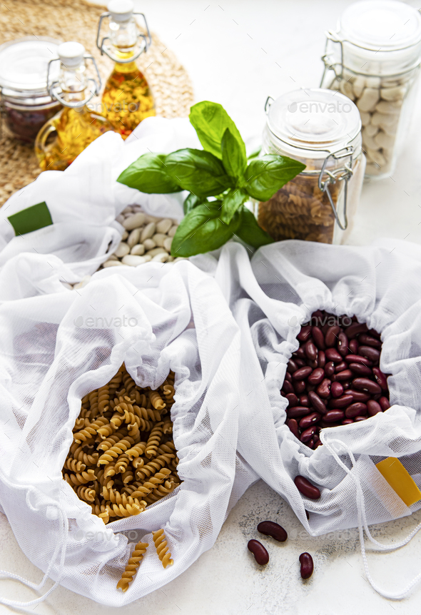 Zero waste food shopping. Stock Photo by Olena_Rudo | PhotoDune