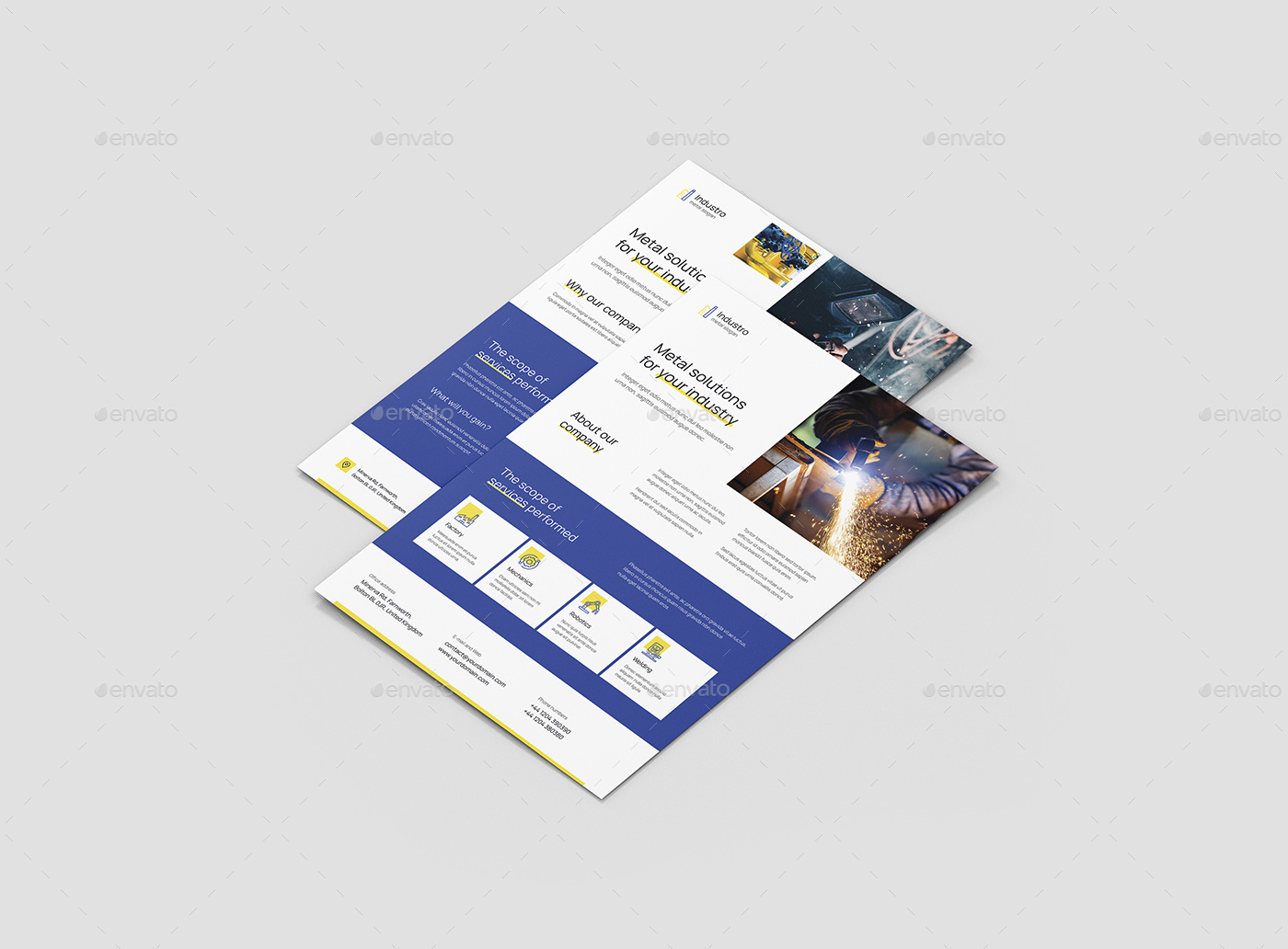 Industry – Brochures Package Print Templates, Print Templates ...