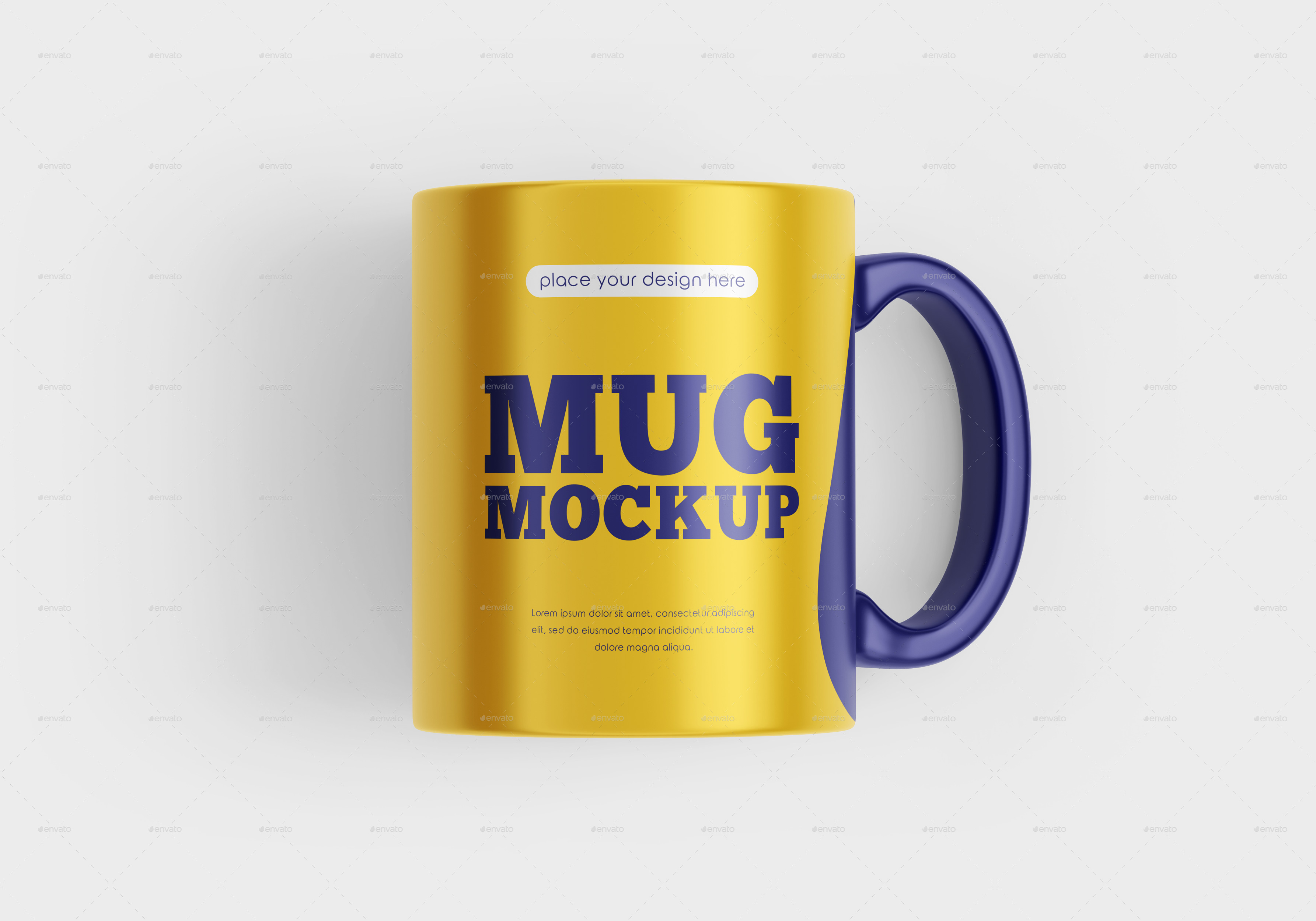 Matte Mug Mockup Set, Graphics | GraphicRiver