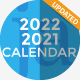 Calendar 2022 and 2021 PowerPoint Presentation Template by SanaNik
