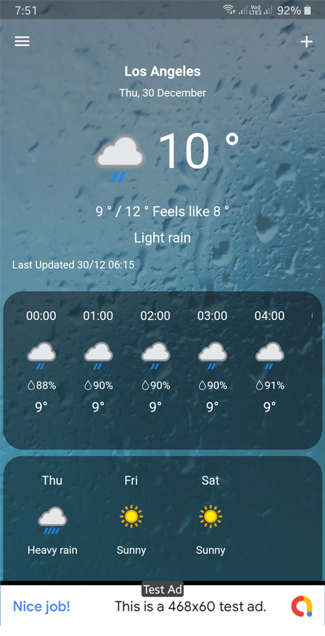 Flutter Weather App for Android & IOS by Aim_Tech | CodeCanyon