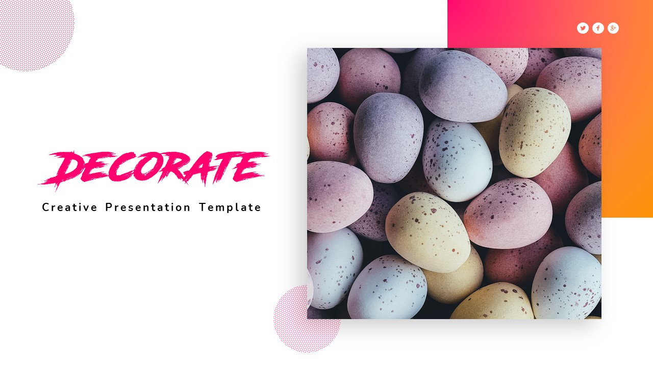 Decorate Creative Presentation Template, Presentation Templates ...