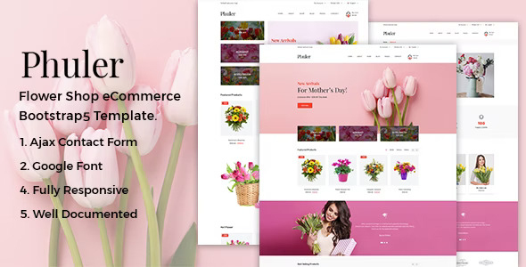Phuler - Flower HTML Template by Themes-Hub | ThemeForest