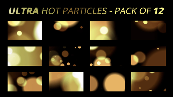 Ultra Hot Particles - Pack of 12 Transition FX, Motion Graphics | VideoHive
