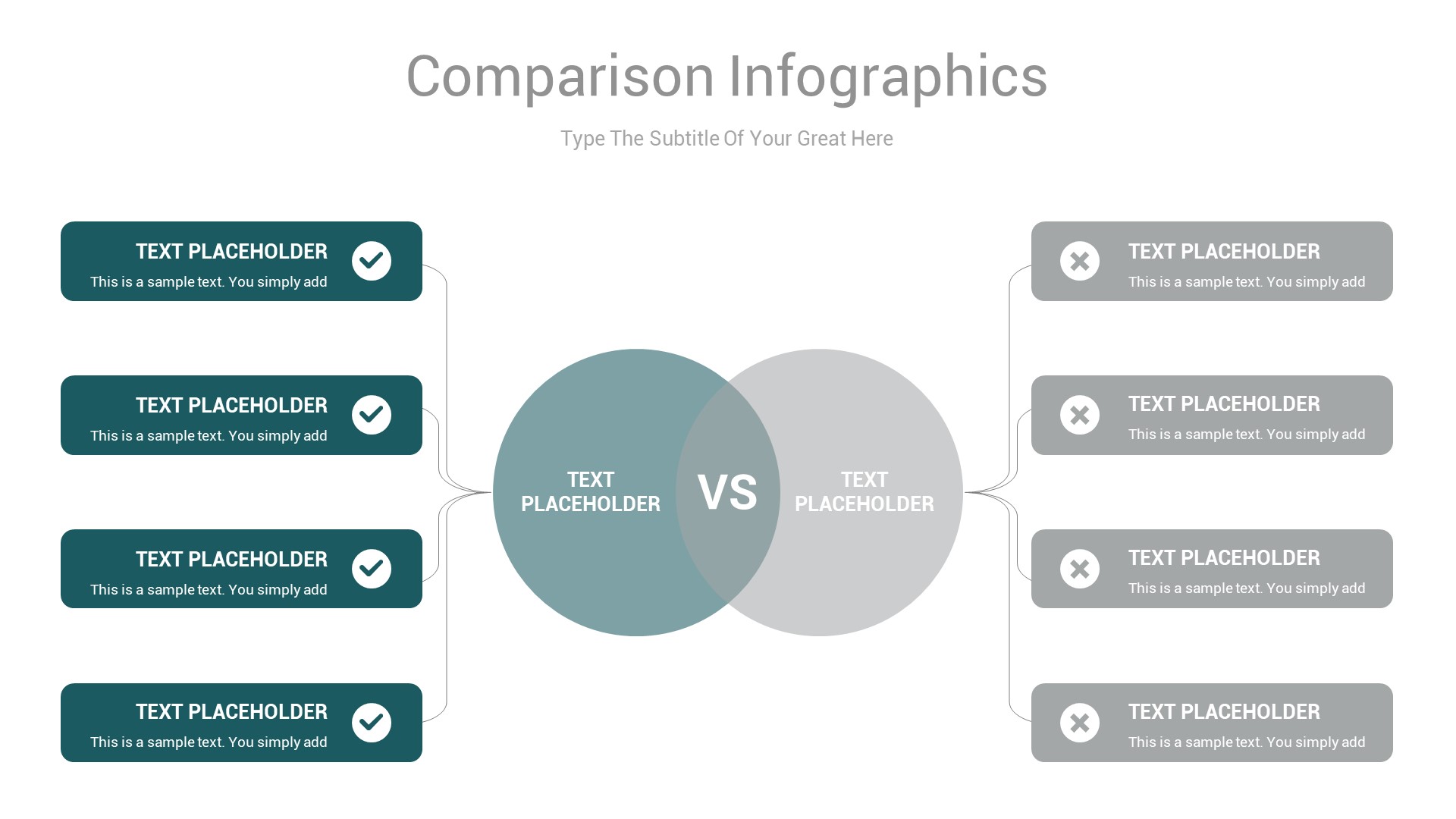 Comparison Chart Powerpoint Infographics Template, Presentation Templates
