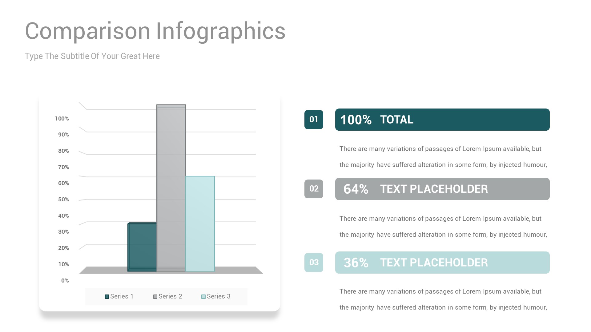 Comparison Chart Powerpoint Infographics Template, Presentation Templates