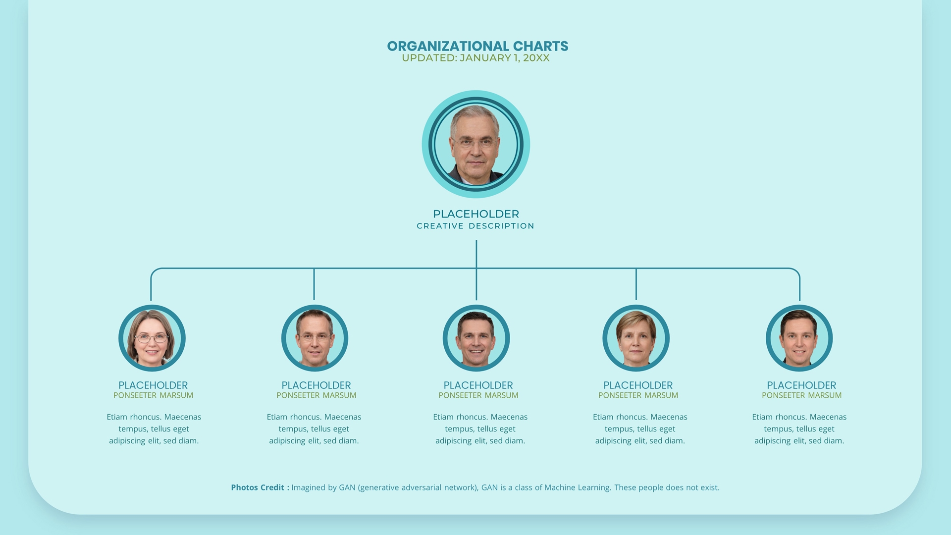 Organizational Charts & Process Hierarchy, Presentation Templates ...