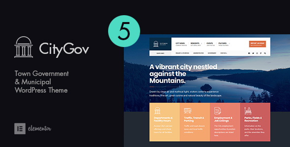 CityGov - City Government & Municipal WordPress Theme by Dannci ...