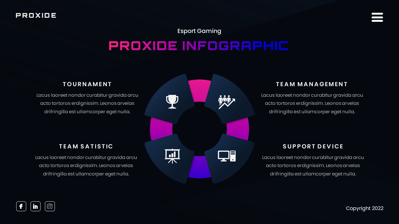 Proxide – eSport Gaming PowerPoint Template, Presentation Templates