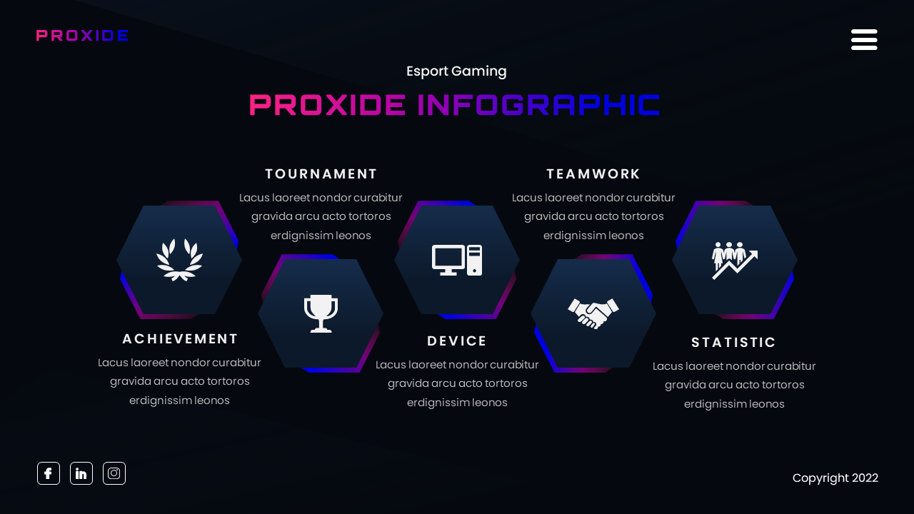 Proxide – eSport Gaming PowerPoint Template, Presentation Templates