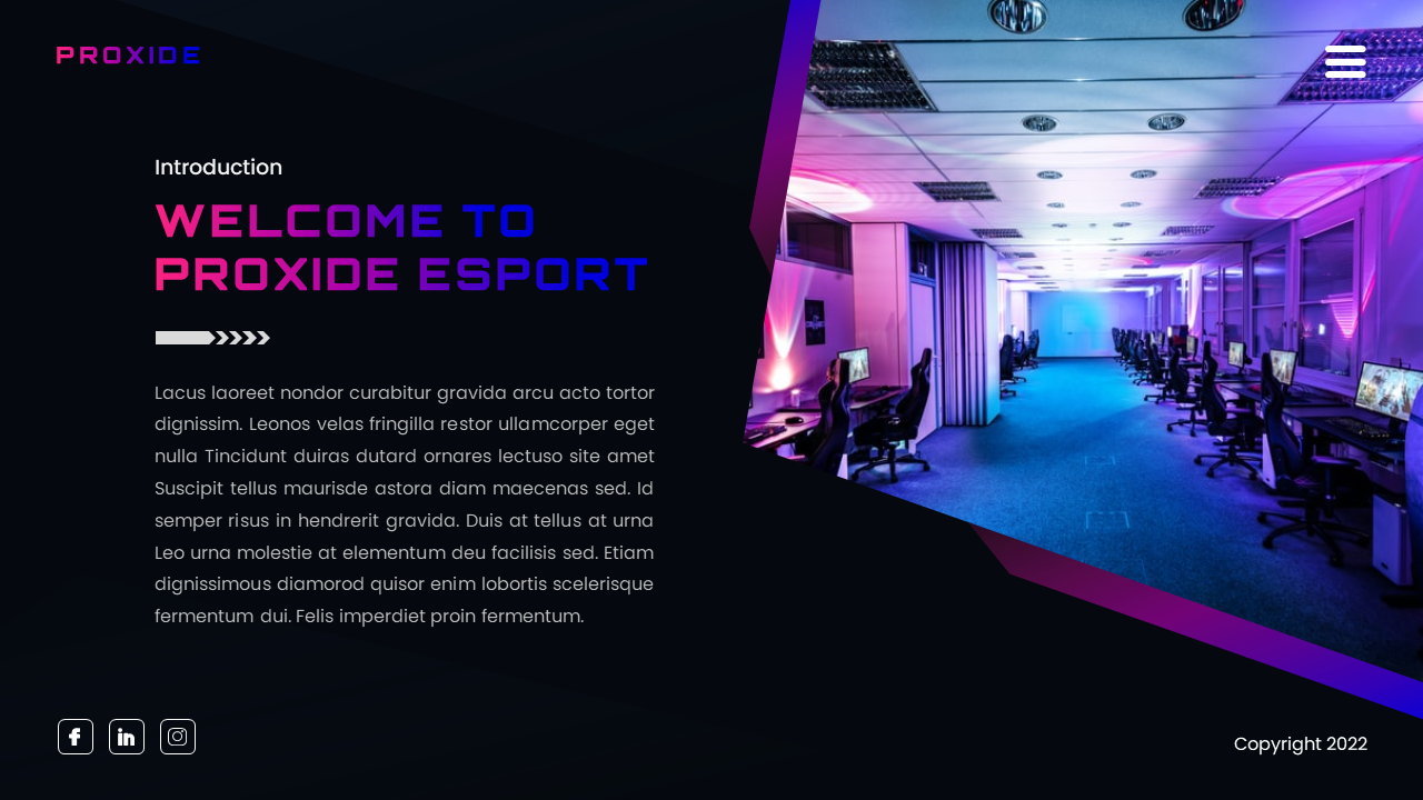 Proxide – eSport Gaming GoogleSlides Template, Presentation Templates