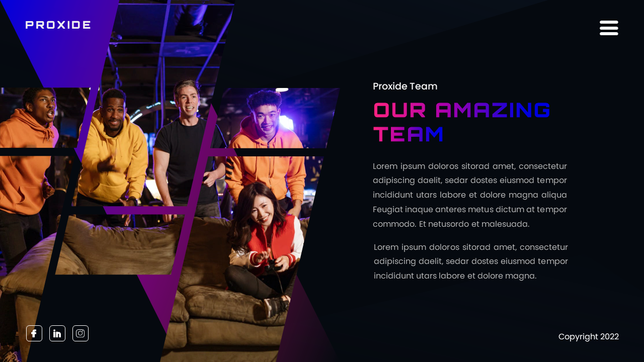 Proxide – eSport Gaming GoogleSlides Template, Presentation Templates