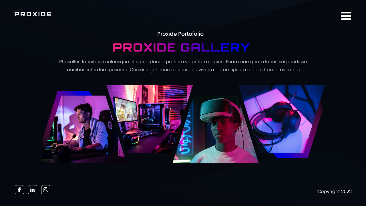 Proxide – eSport Gaming GoogleSlides Template, Presentation Templates