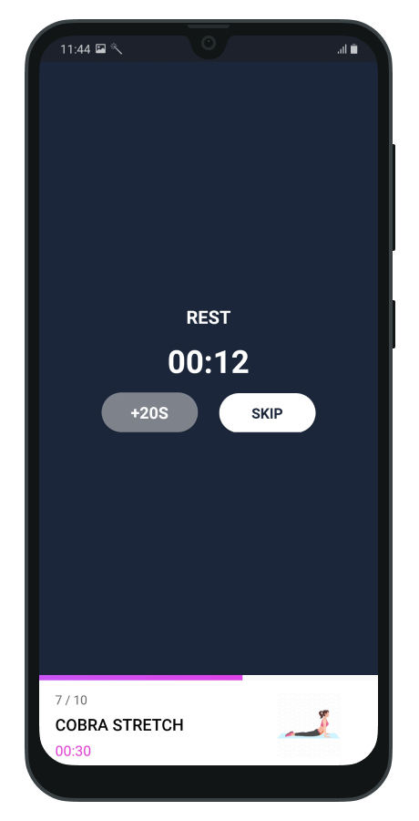 Female Stretching Exercises - Android (Kotlin) by Shreyanshi_Infotech