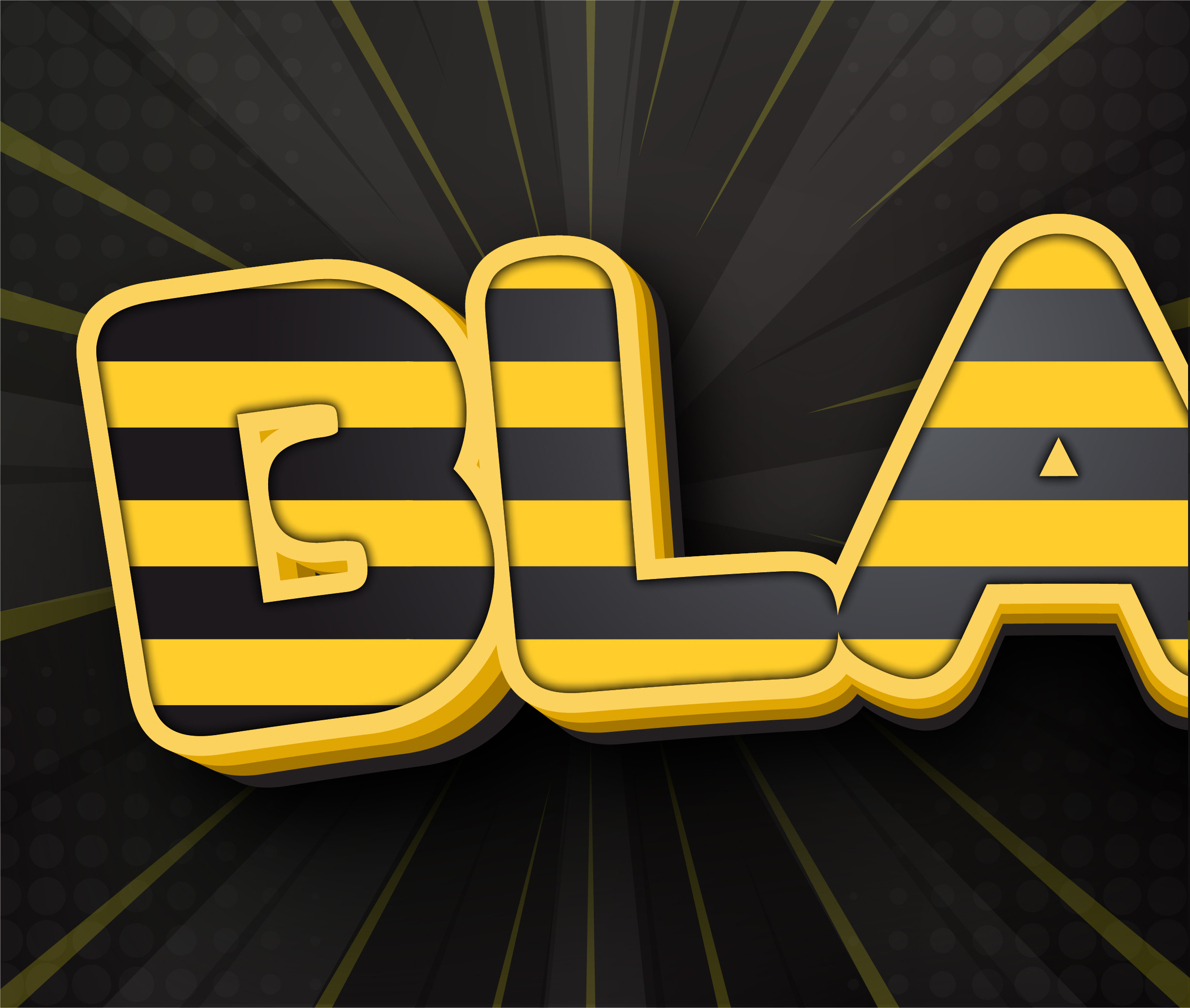 Black Yellow Text Effect, Add-ons | GraphicRiver