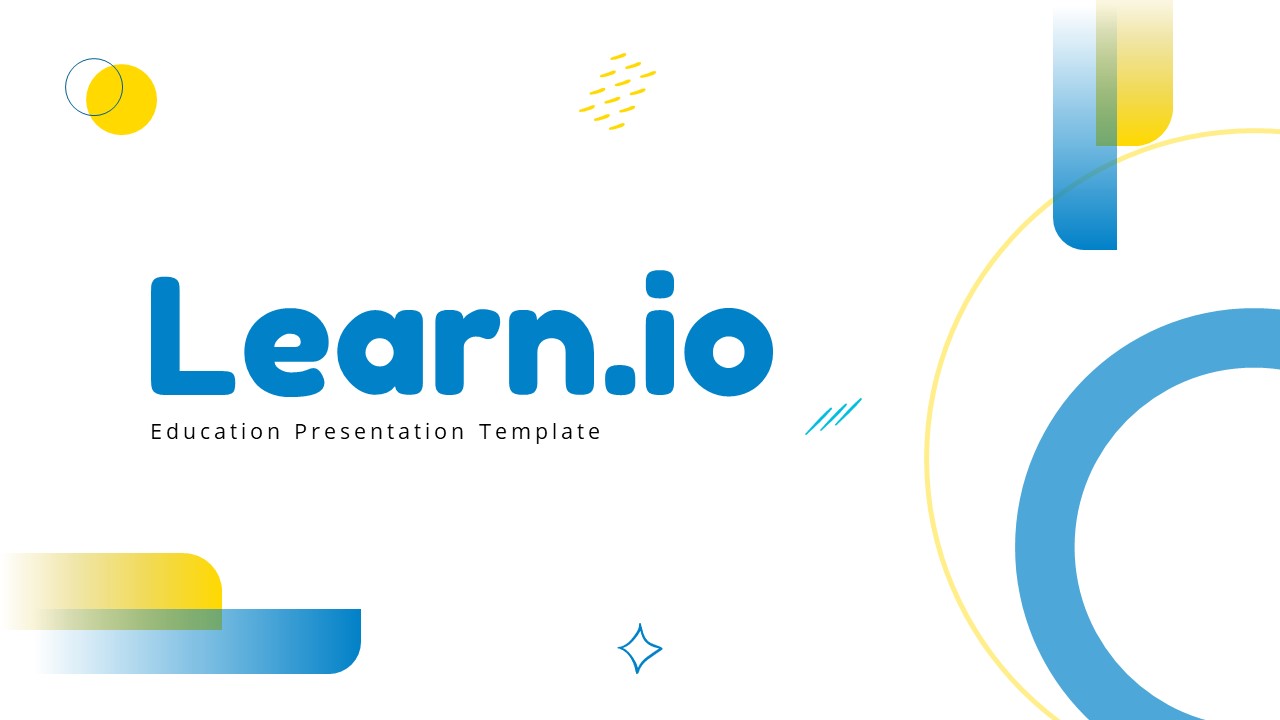 Learn.io Education Presentation Template, Presentation Templates ...