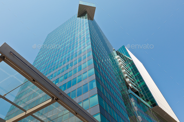 Office glass skyscraper building Stock Photo by nzooo | PhotoDune