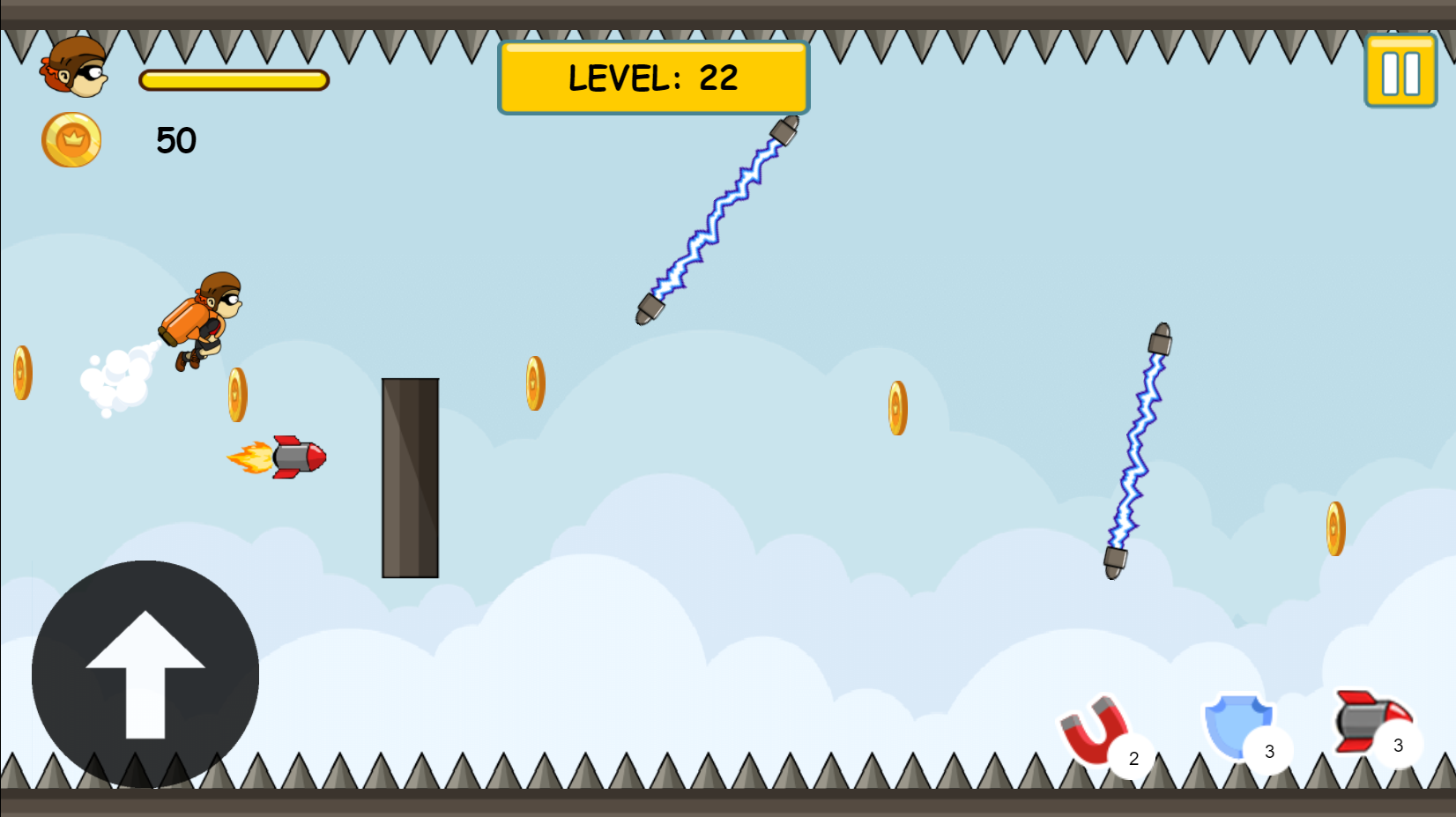 Jetpack Rider - ( Construct 3 | C3P | HTML5 ) by mifmaf | CodeCanyon