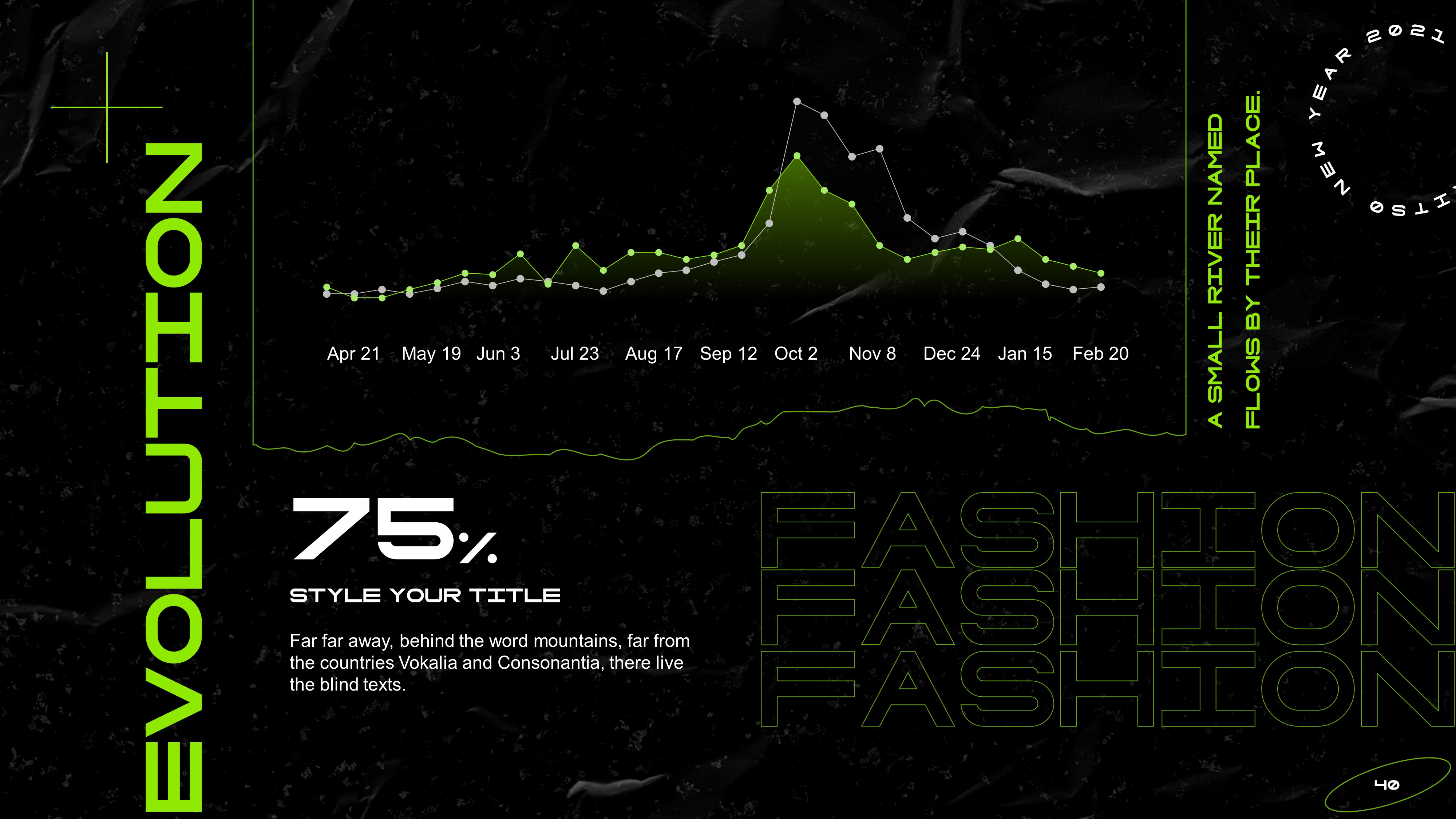 Urban Street Style Creative PowerPoint Template, Presentation Templates