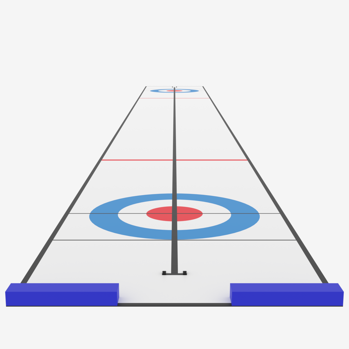 Cartoon Curling Rink 1 Line by PhilipStorm | 3DOcean