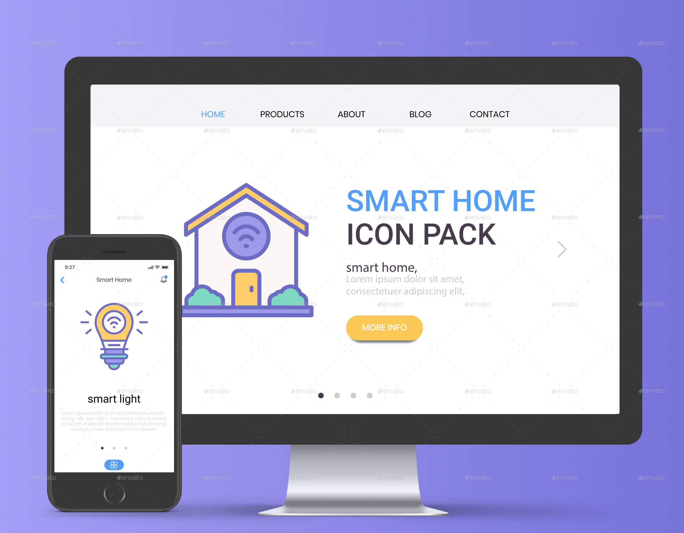 Smart Home Icon Pack, Icons | GraphicRiver