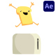 Funny Toast Logo for After Effects, After Effects Project Files | VideoHive