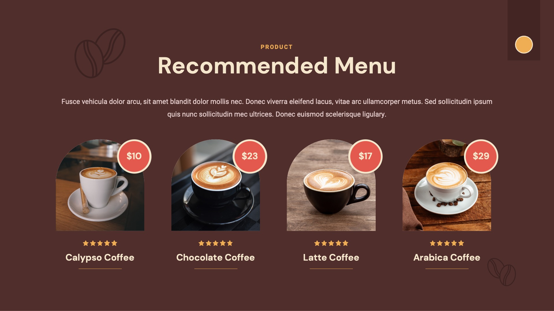 BARCAFE - COFFEE SHOP & BARISTA Google Slides Template, Presentation ...