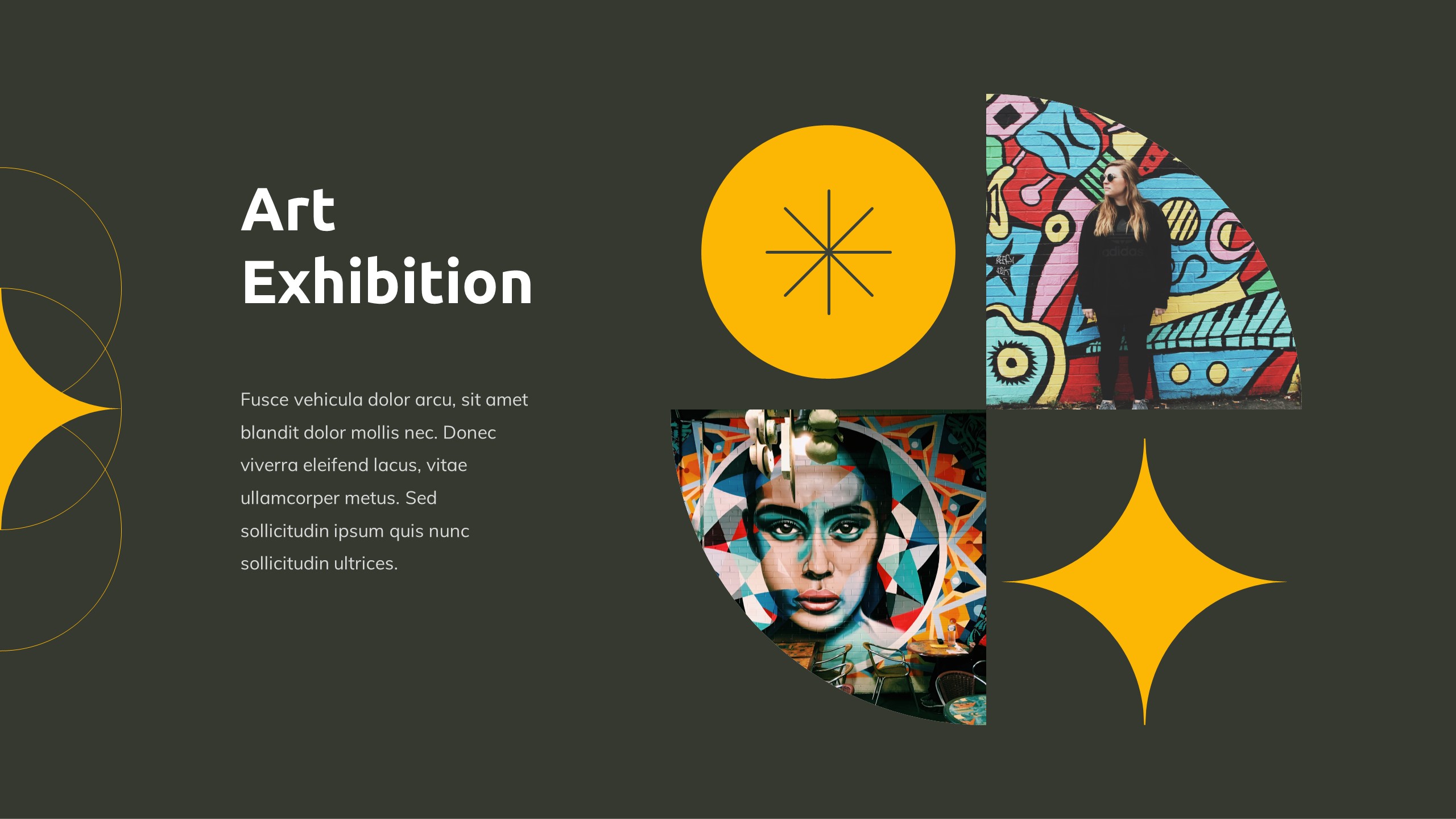 Govani - Abstract Geometry Vaporwave Powerpoint Template, Presentation ...