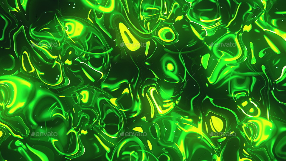 Green Luminous Fluid, Graphics | GraphicRiver