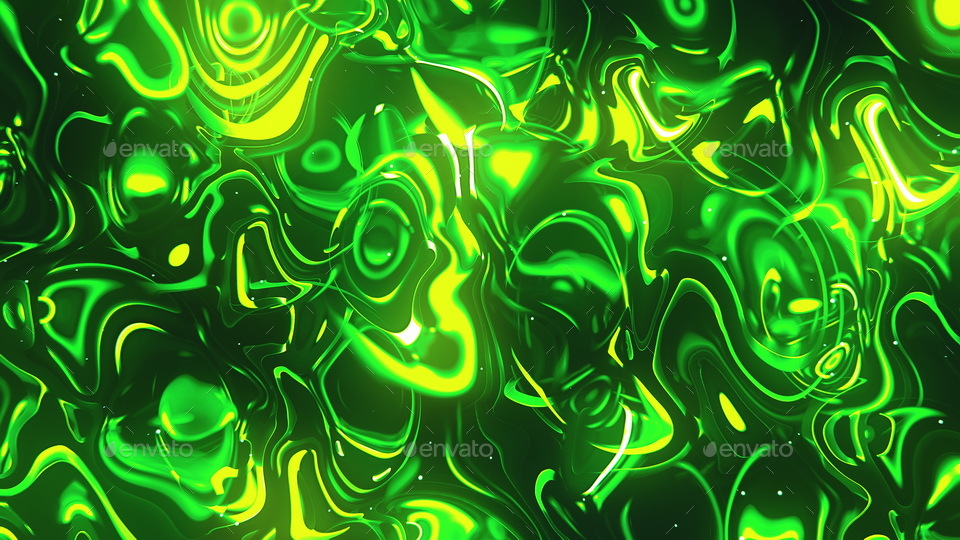 Green Luminous Fluid, Graphics | GraphicRiver