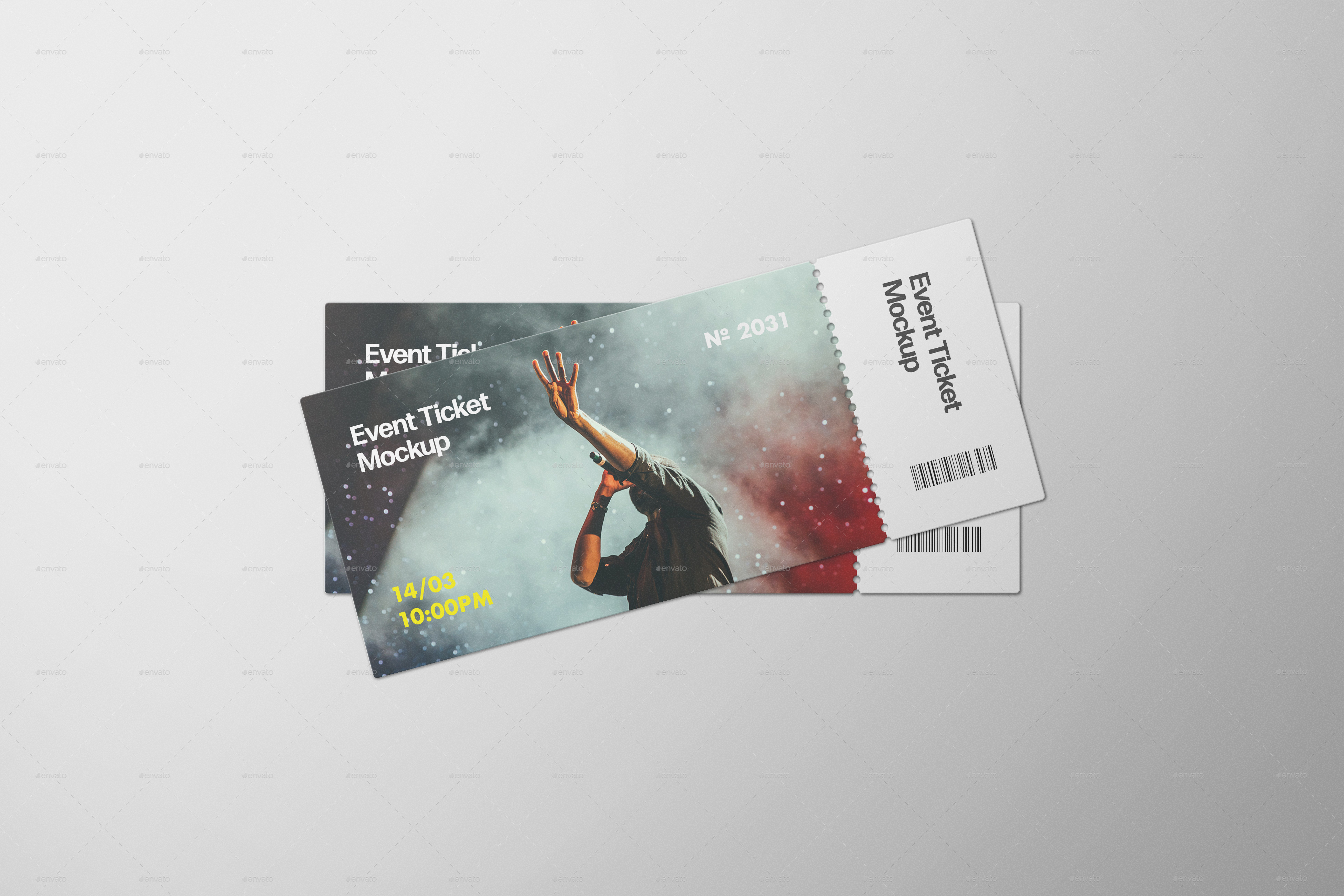 Event Tickets Mockup Set, Graphics | GraphicRiver