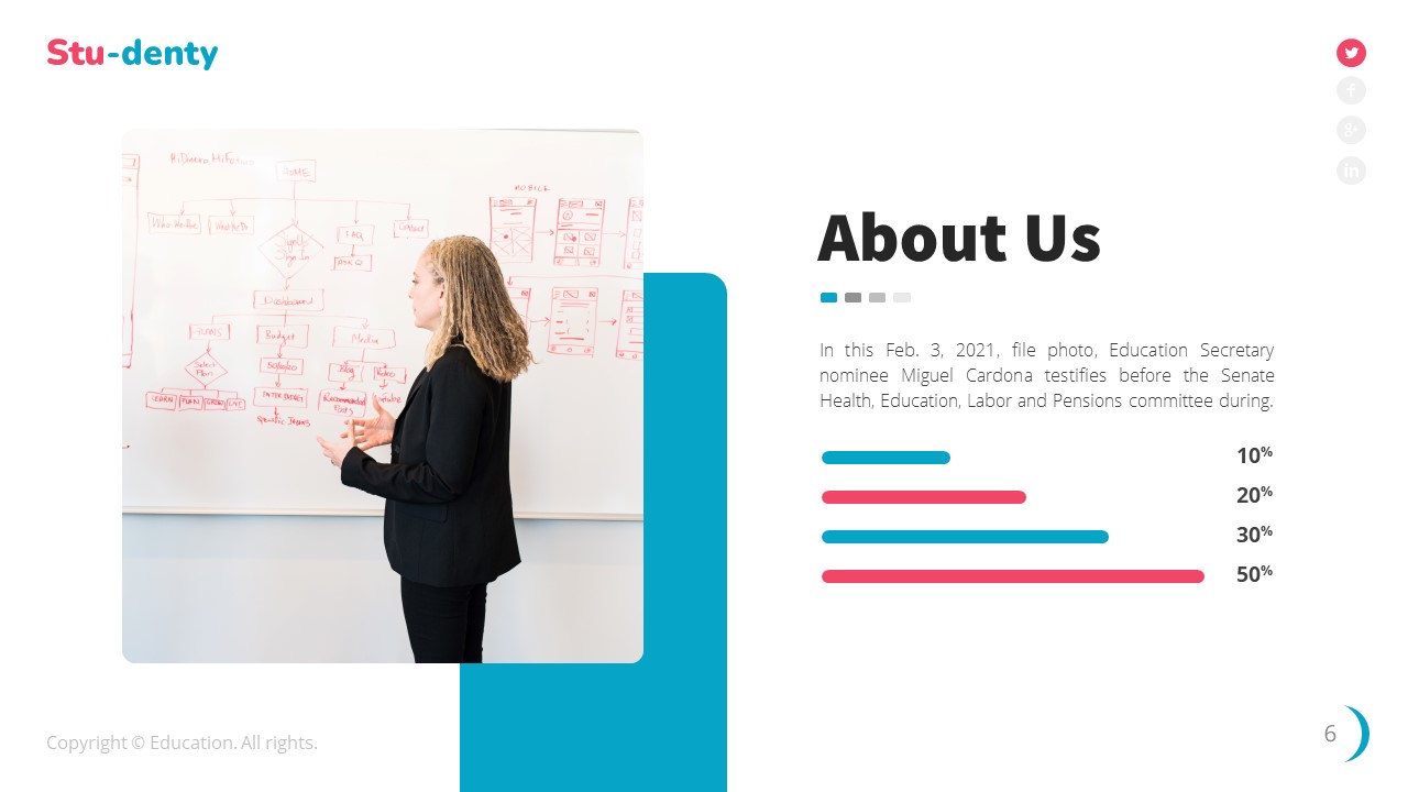 Studenty Education Presentation Template by SlideThrive | GraphicRiver