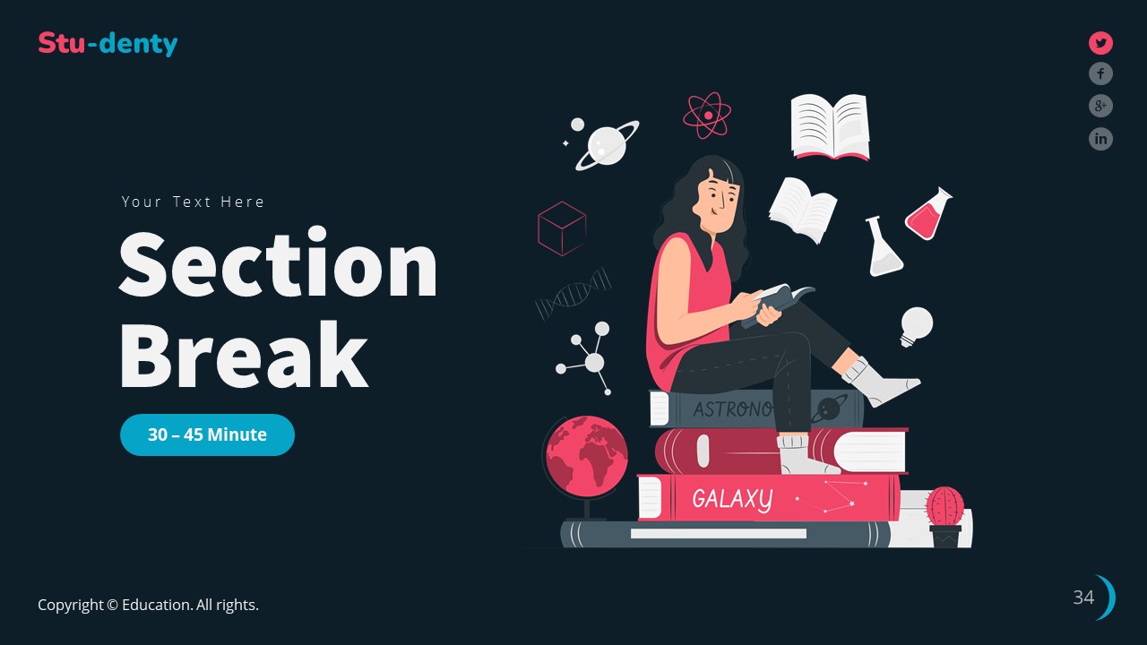 Studenty Education Presentation Template by SlideThrive | GraphicRiver