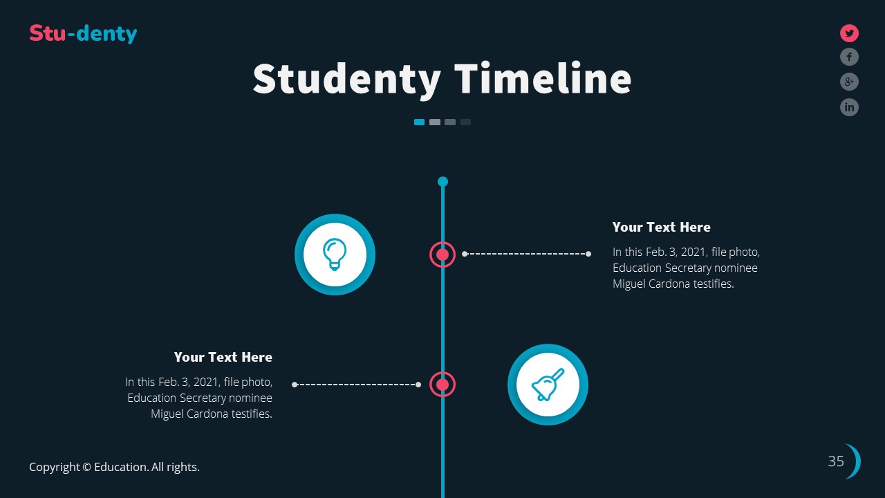 Studenty Education Presentation Template by SlideThrive | GraphicRiver