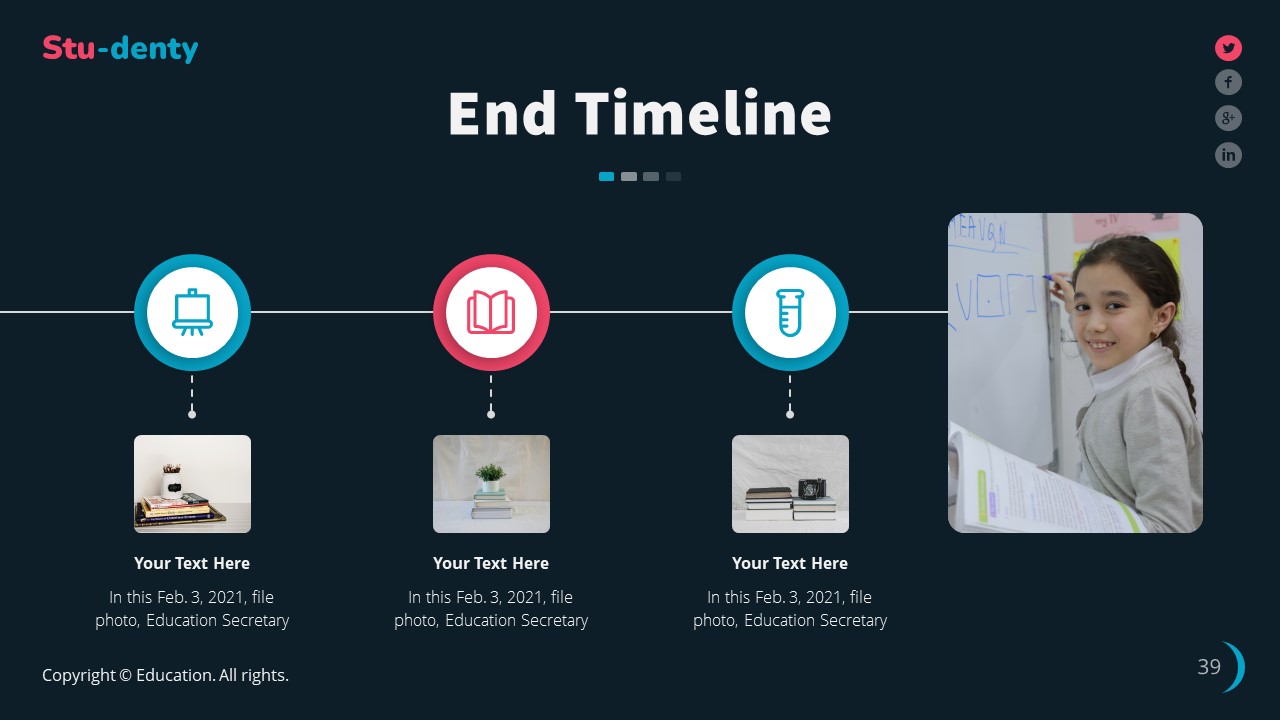Studenty Education Presentation Template by SlideThrive | GraphicRiver