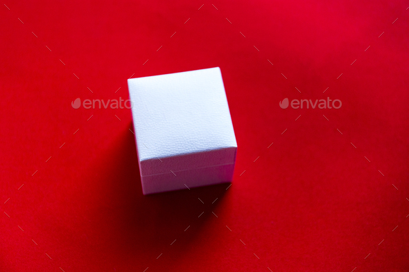 Small white box Stock Photo by bestproject | PhotoDune