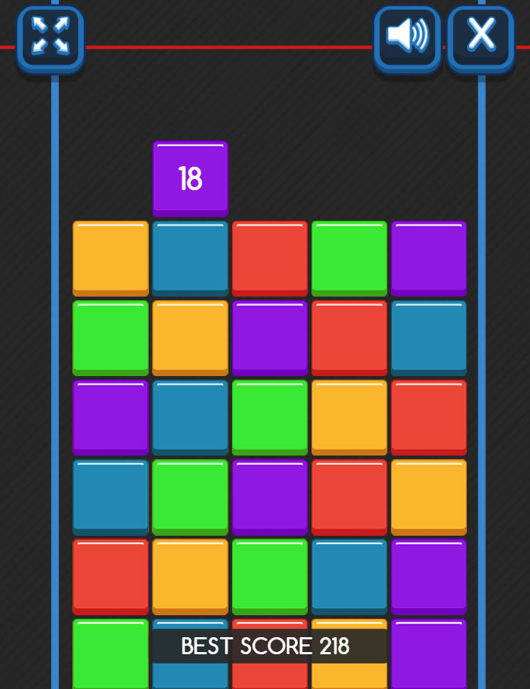 Sliding Bricks - HTML5 Skill Game by codethislab | CodeCanyon