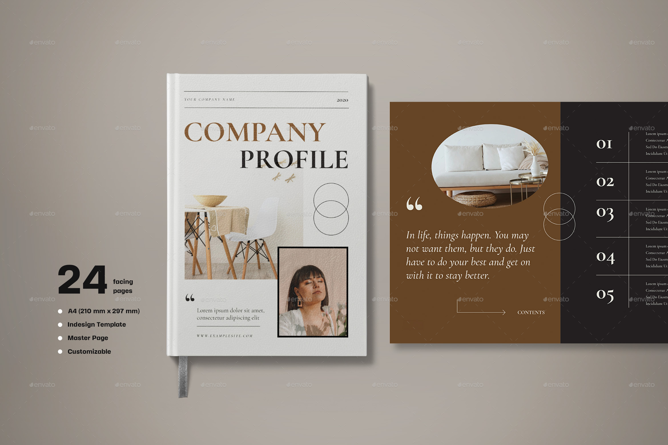 Company Profile Book, Print Templates | GraphicRiver