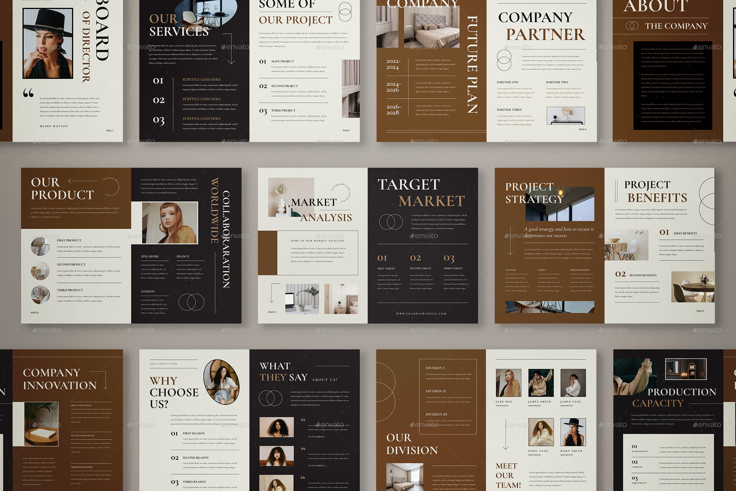 Company Profile Book, Print Templates | GraphicRiver