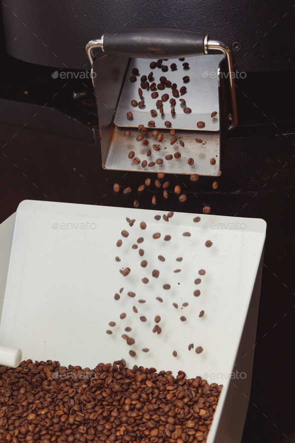 coffee, bean, falling, roaster, flap, cyclone, equipment, appliance ...