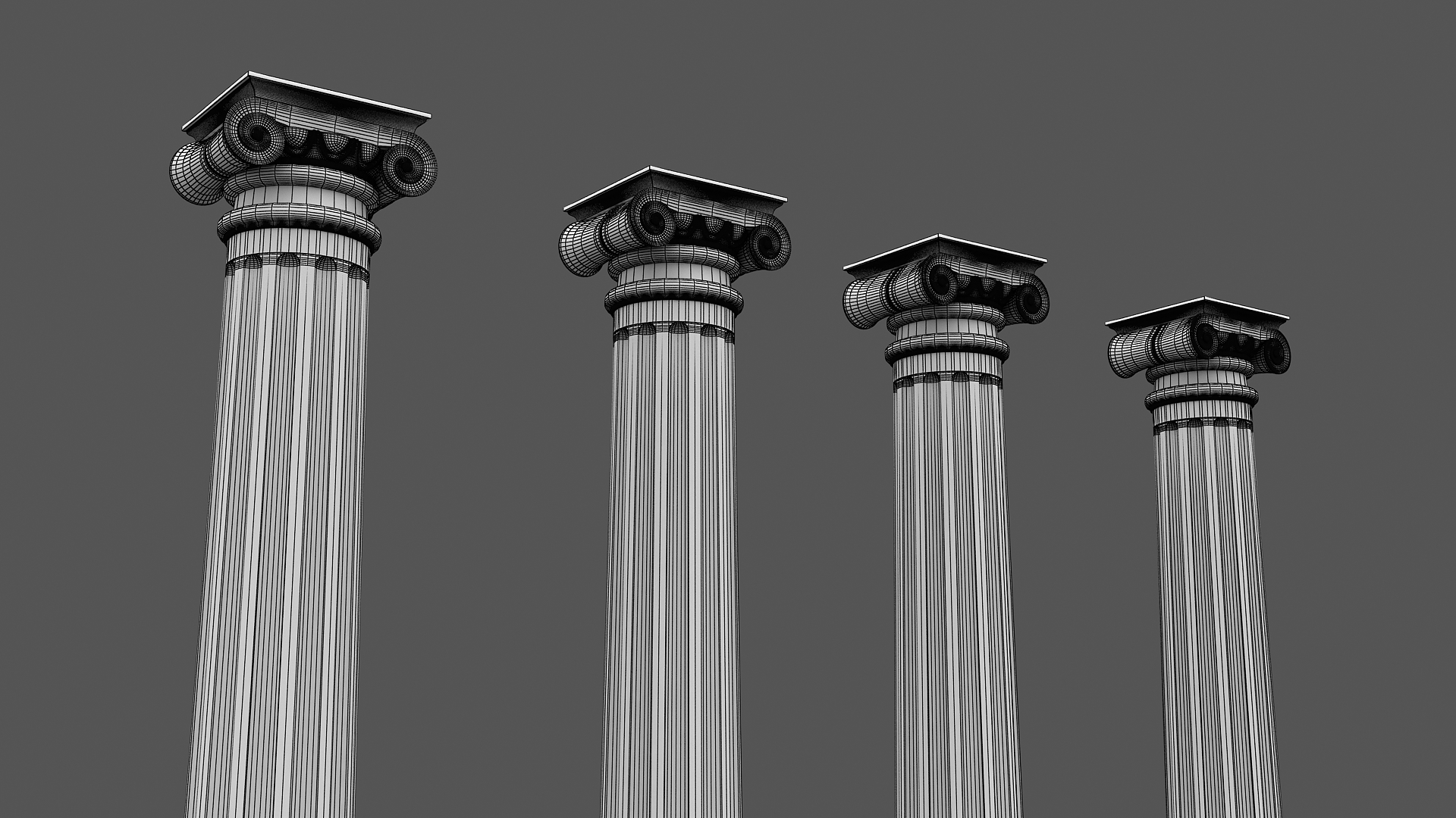 Corinthian Column 09 by Polygon3d | 3DOcean