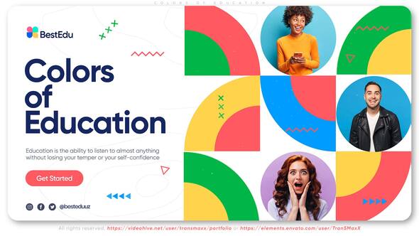 Colors of Education, After Effects Project Files | VideoHive
