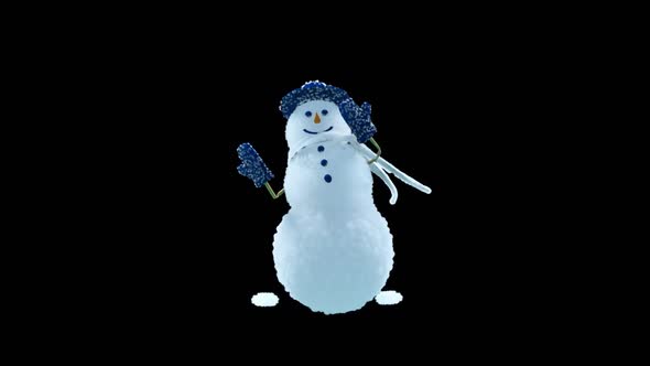 Snowman Dancing HD, Motion Graphics | VideoHive