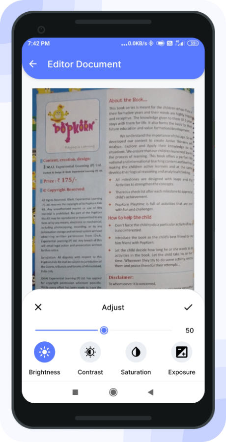 DocScanner - Android App with In-App Purchase and Admob by Developer_JV